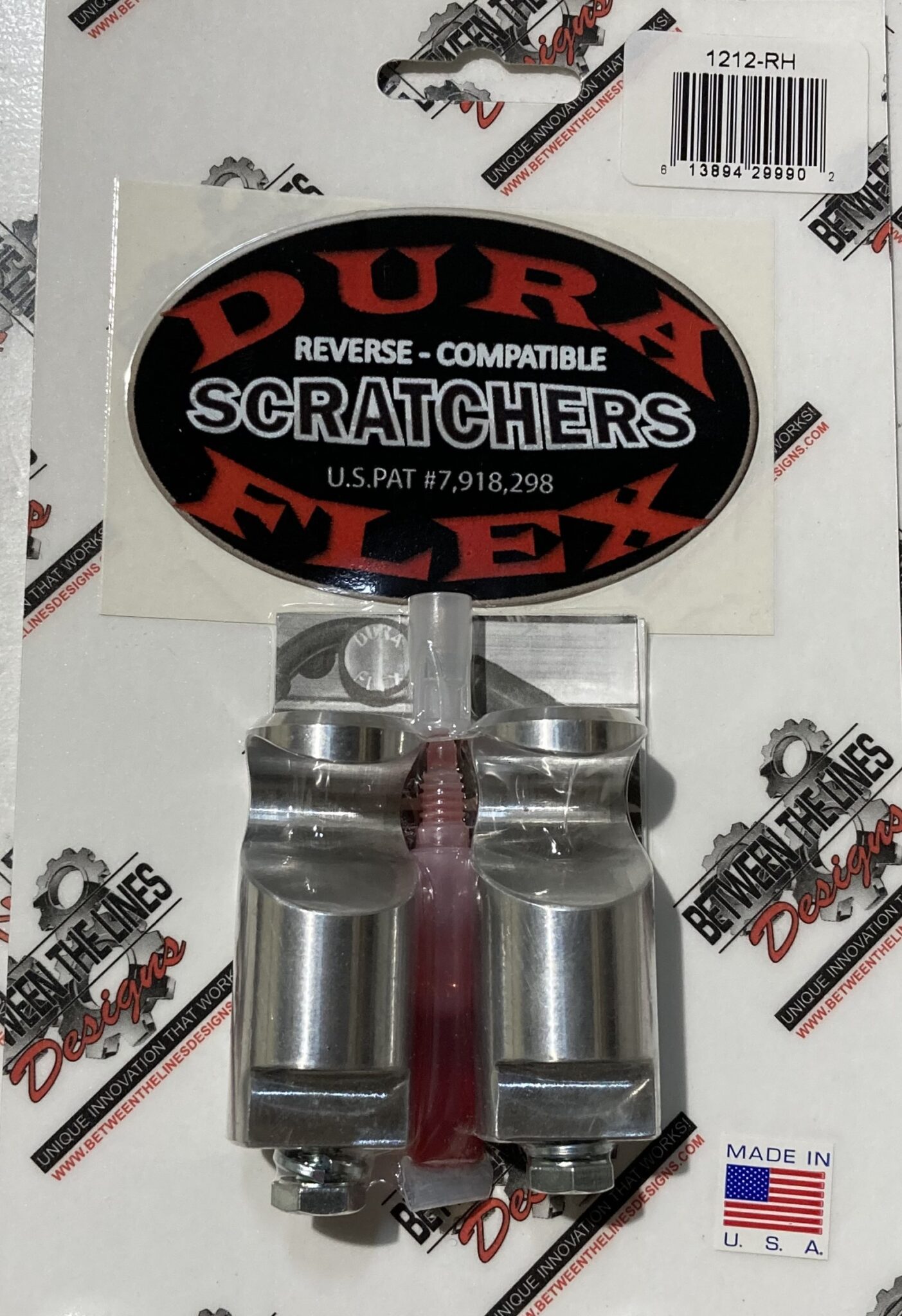 DURAFLEX ICE SCRATCHER™ HOOK, BOLT THROUGH STYLE - Between the Lines ...